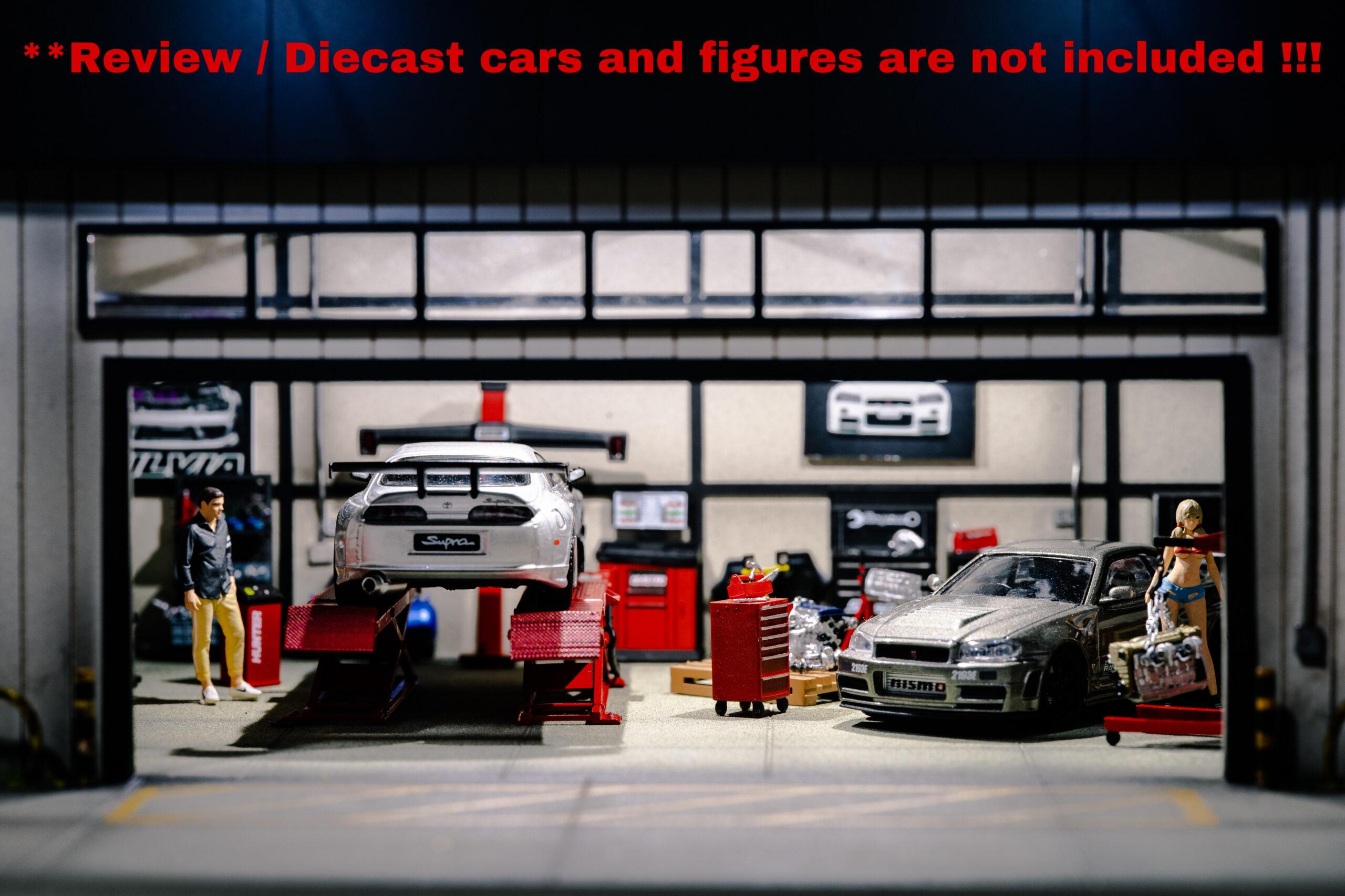 NINETY ONE 164 – Car & Garage model 1:64