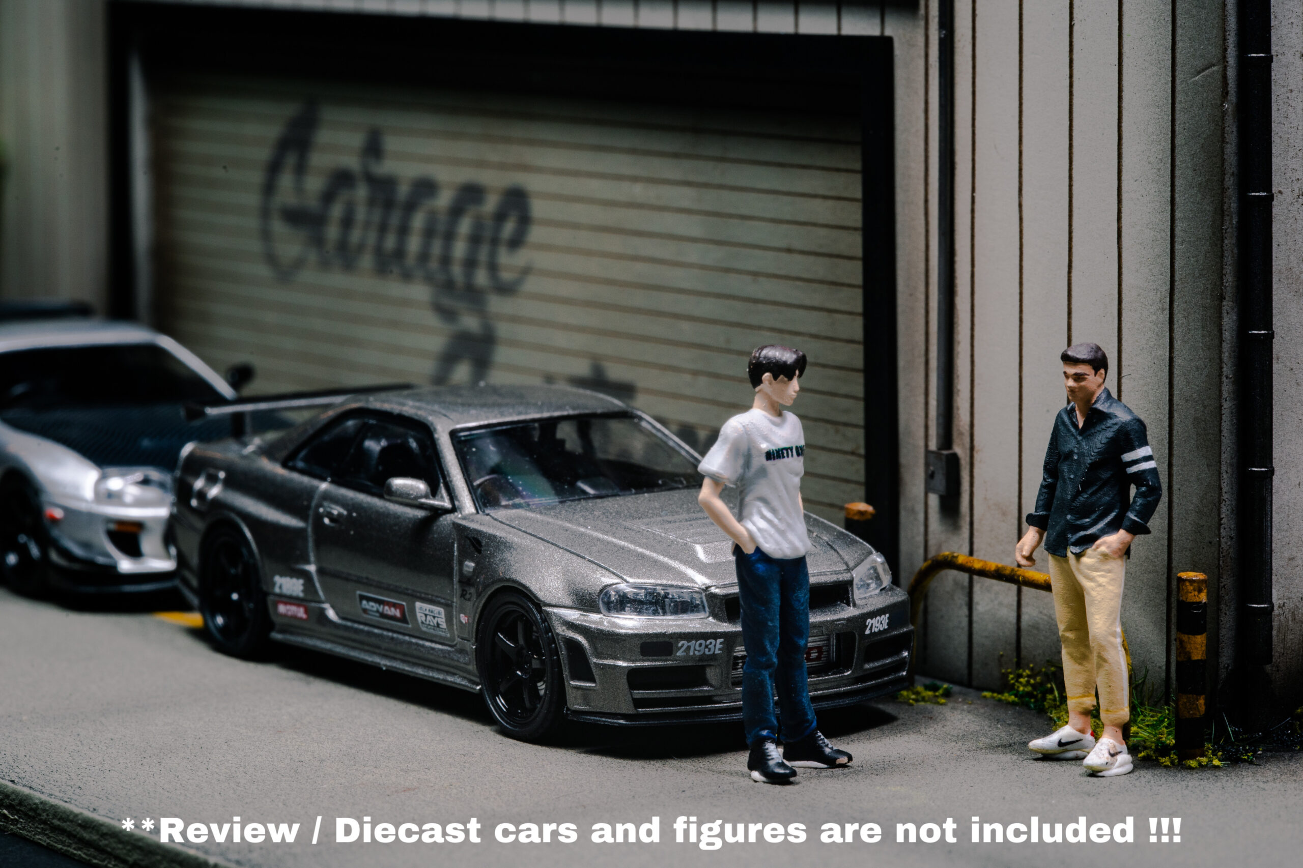 NINETY ONE 164 – Car & Garage model 1:64
