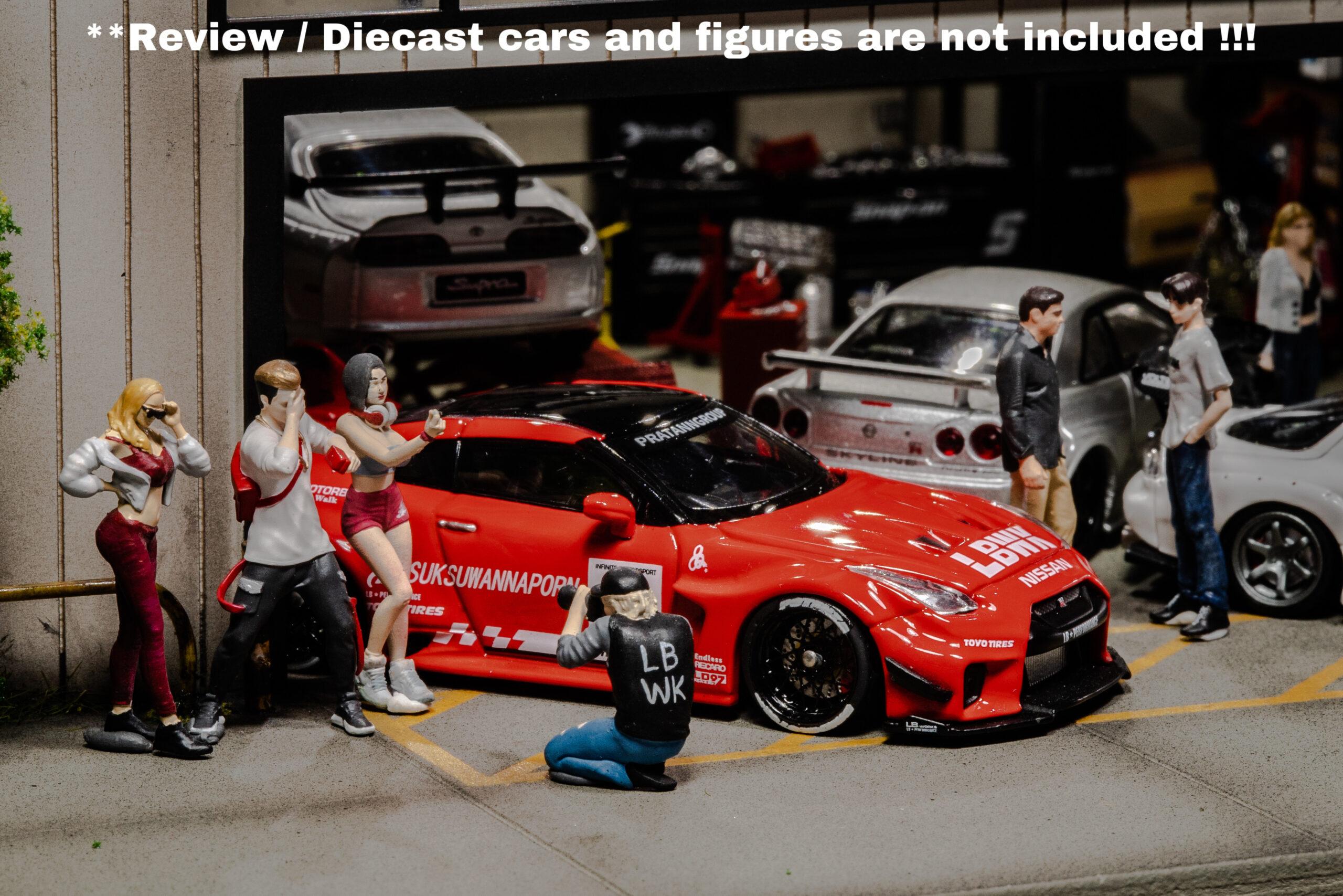 NINETY ONE 164 – Car & Garage model 1:64