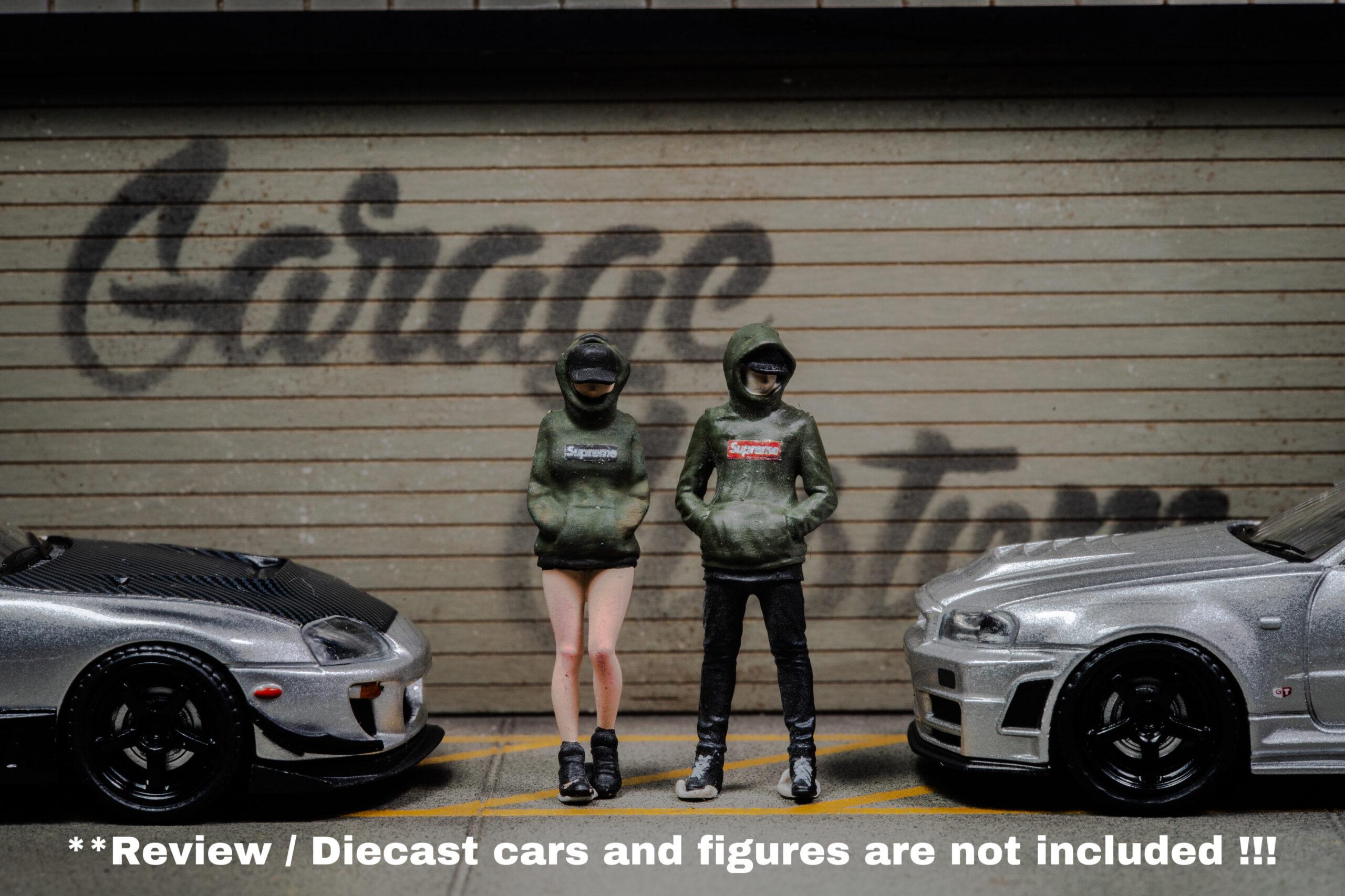 NINETY ONE 164 – Car & Garage model 1:64