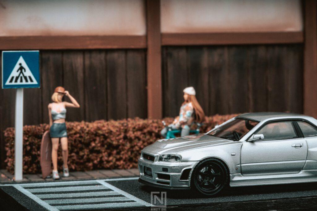 In stock Mini Diorama Box JDM Road – NINETY ONE 164